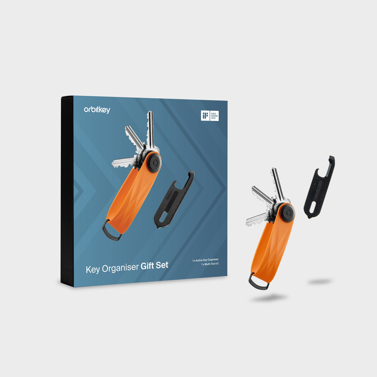 Key Organiser Active + Multi-Tool v2 Set – Orbitkey Europe